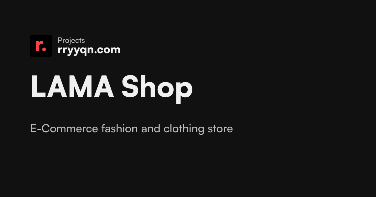 LAMA Shop - rryyqn.com